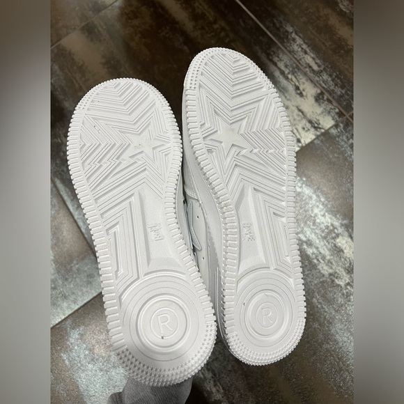 Bape | Shoes | Nwt Bapesta Triple White | Poshmark